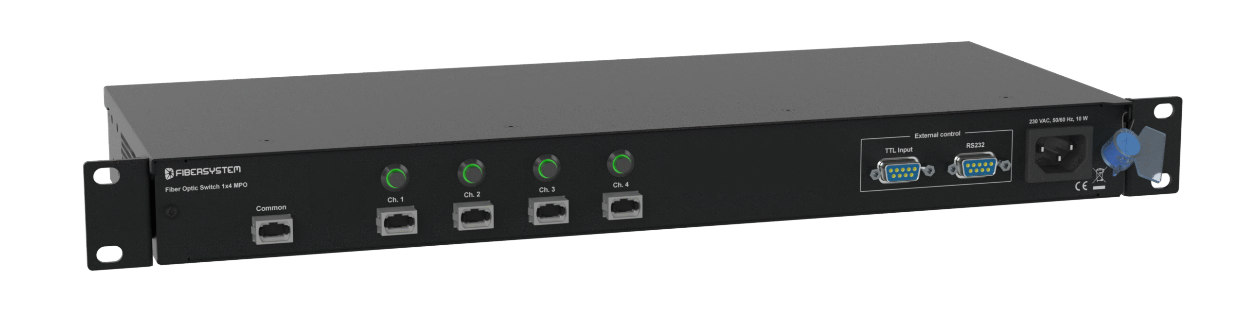 Fiber Optical Switch 1×4 MPO | Fibersystem